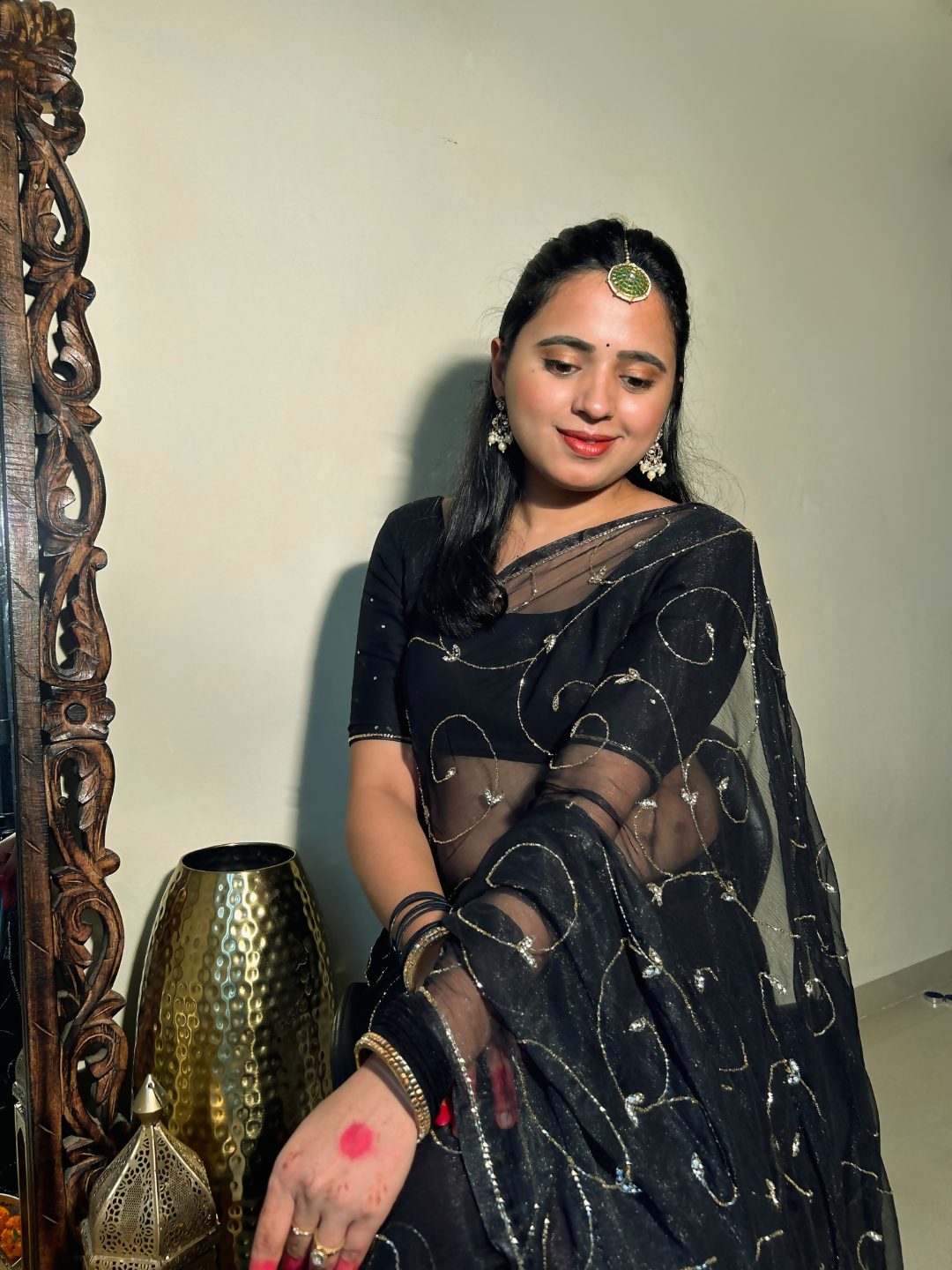 Banno Tera Swagger Chiffon Saree – Local Nation