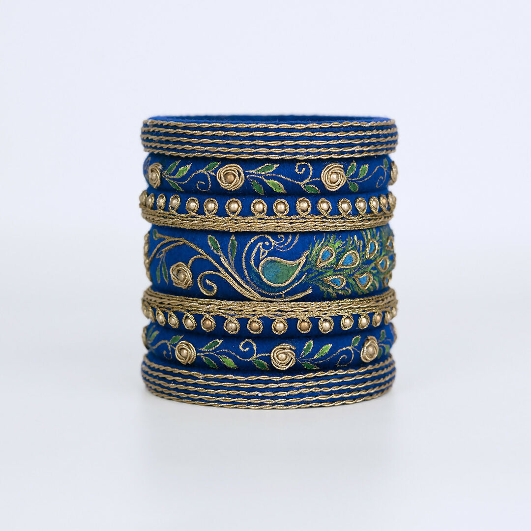 Mayuri Green & Blue Bangle Set – Local Nation