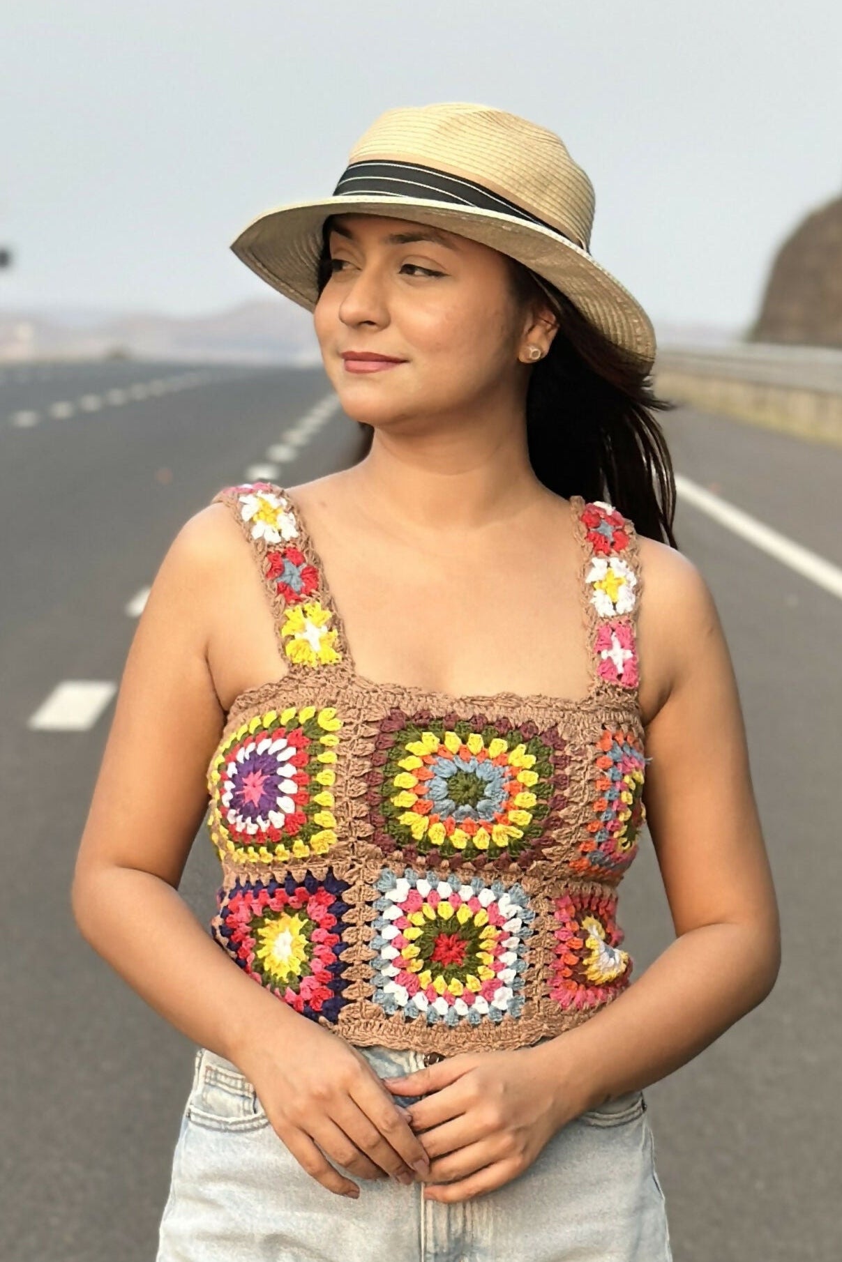 Brown Handmade Top – Local Nation