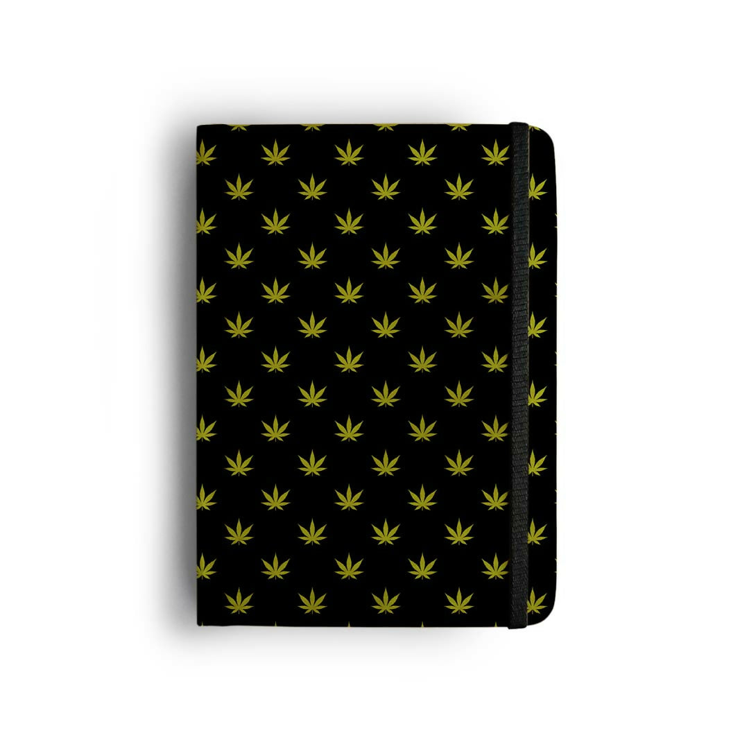 Weed Pattern - A5 Hardcover Handcrafted Diary | Notebook – Local Nation