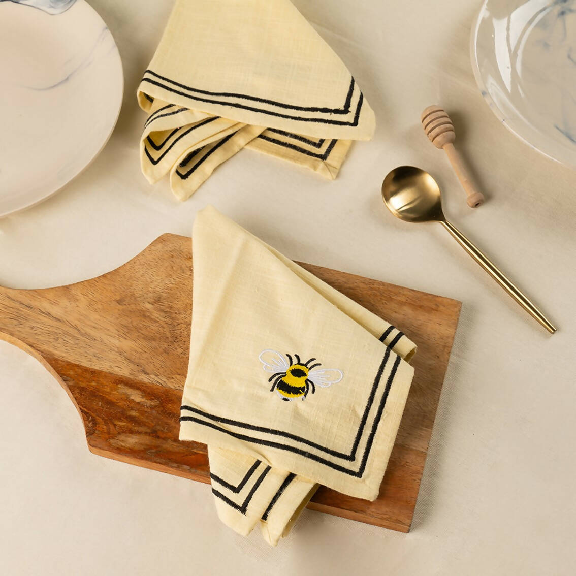 Bumble Bliss Cotton Slub Napkins – Local Nation