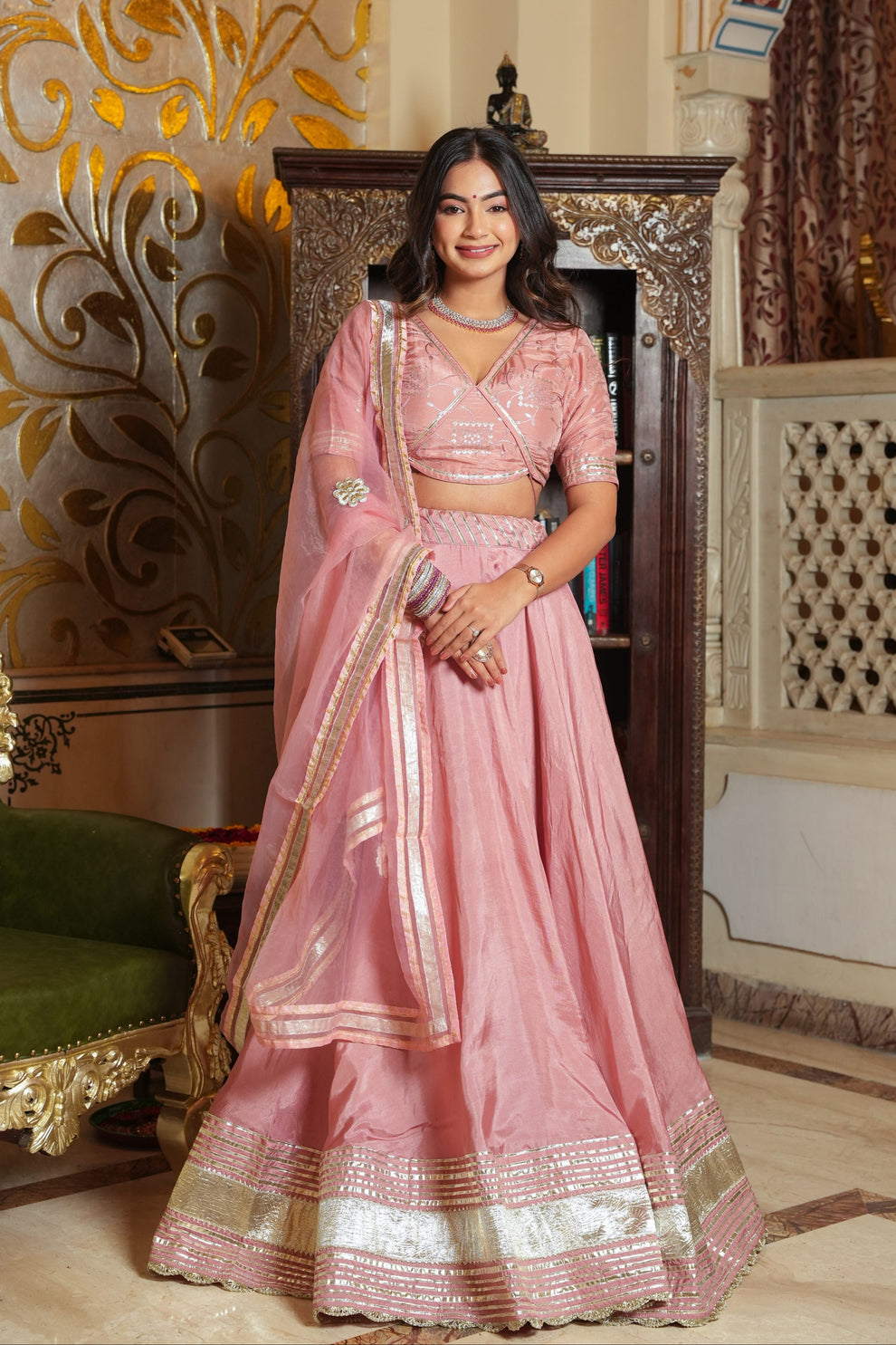 Moonlight Silk Lehenga Set – Local Nation